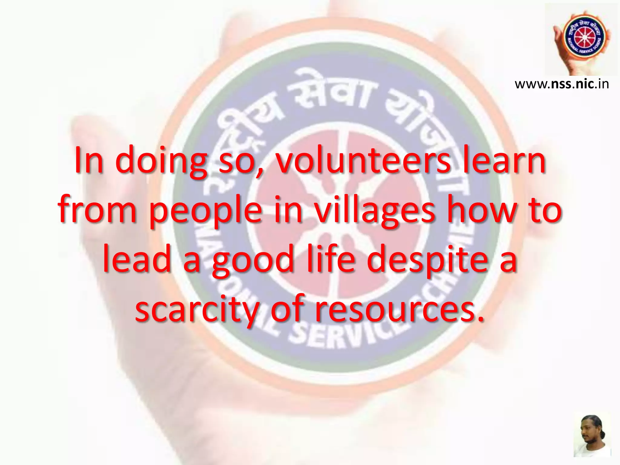 Orientation programme for National Service Scheme | PPTX