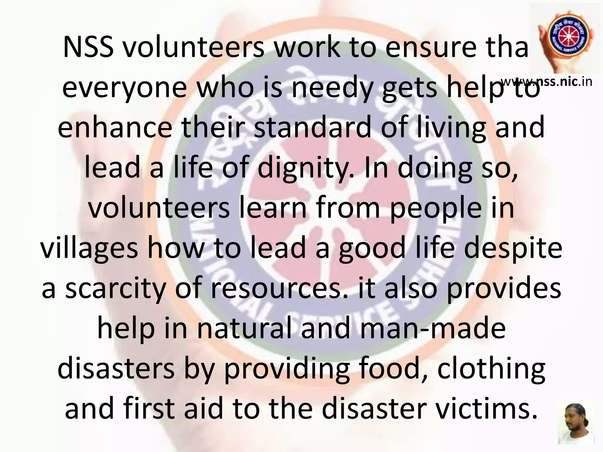 Orientation programme for National Service Scheme | PPTX