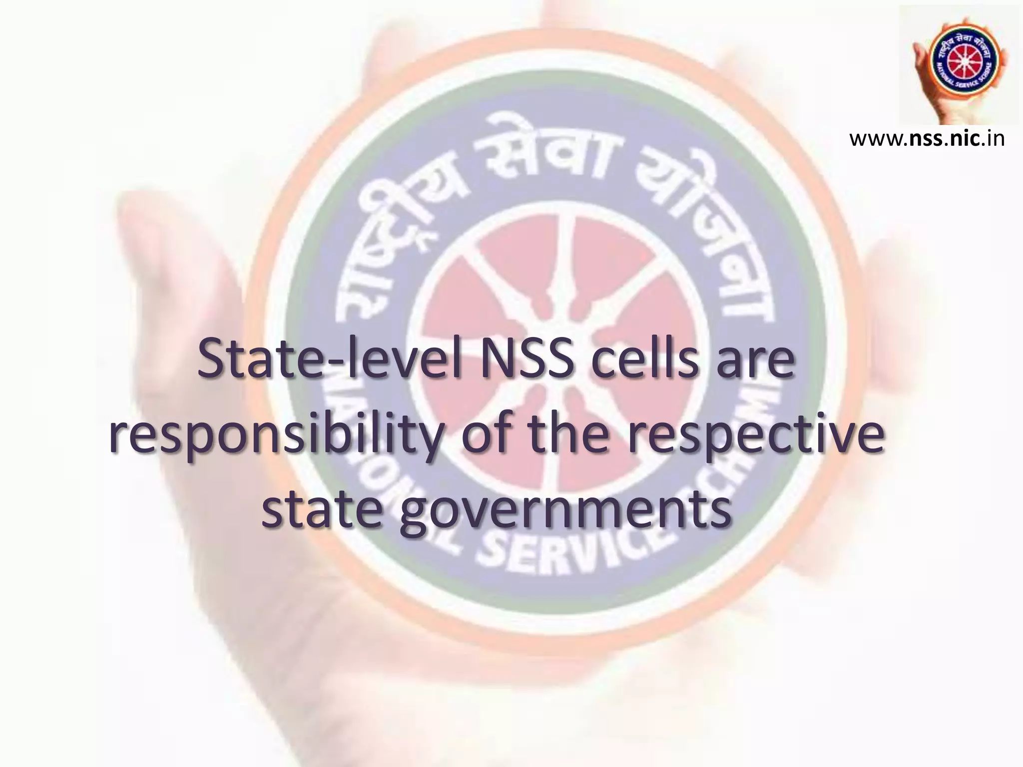 Orientation programme for National Service Scheme | PPTX