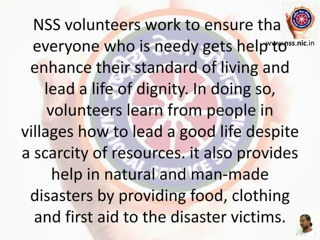 Orientation programme for National Service Scheme | PPTX | Student ...