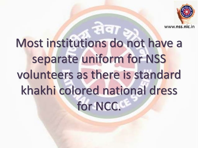 Orientation programme for National Service Scheme | PPTX | Student ...