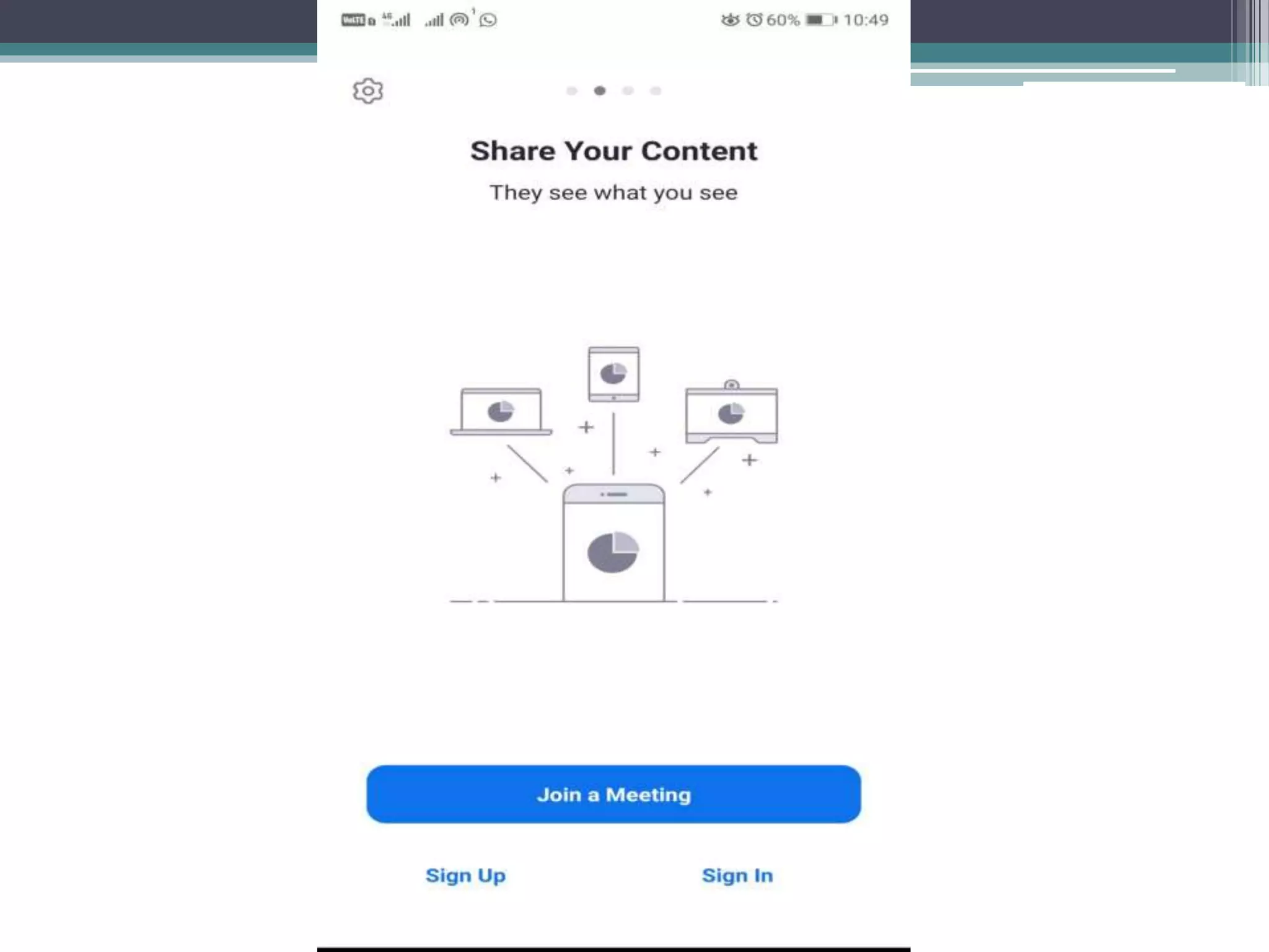 Orientation programme teaching learning process through zoom | PPTX