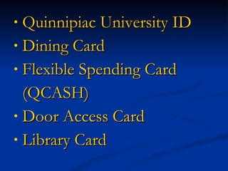 What is the QCard? | PPT