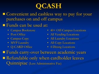 What is the QCard? | PPT