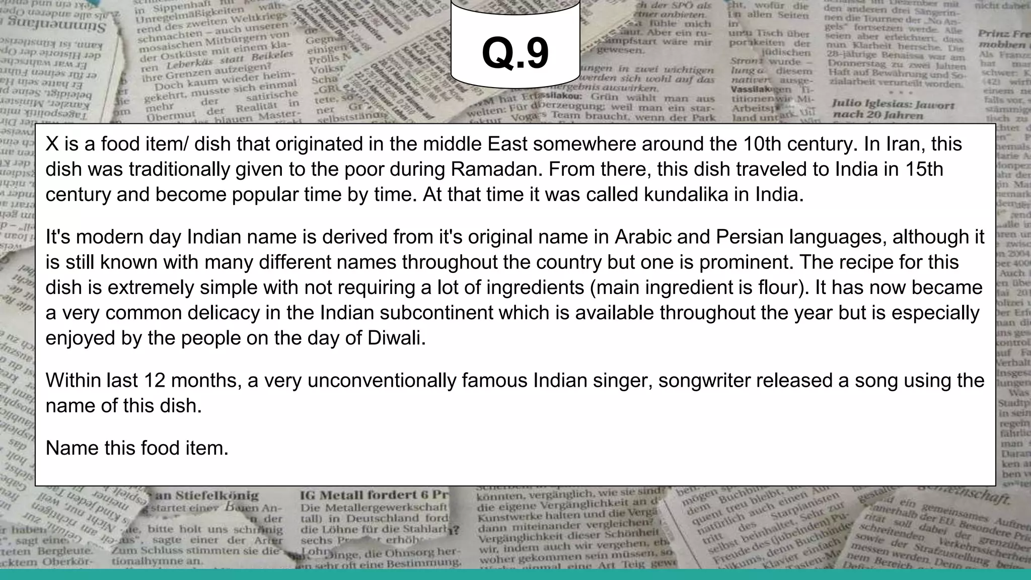 Orientation quiz '21 | PPT