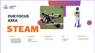 Robotech Nepal offers robotics classes from class 4 to 12 grades | PPTX