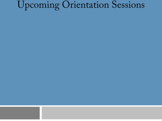 Orientation to field placement | PPT