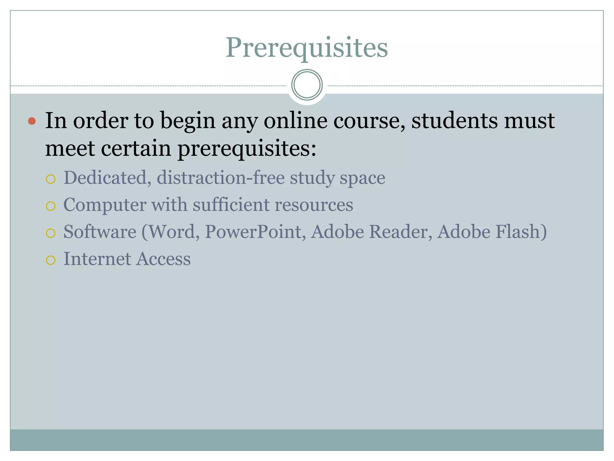 Orientation week 1 powerpoint | PPT