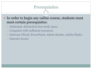 Orientation week 1 powerpoint | PPTX