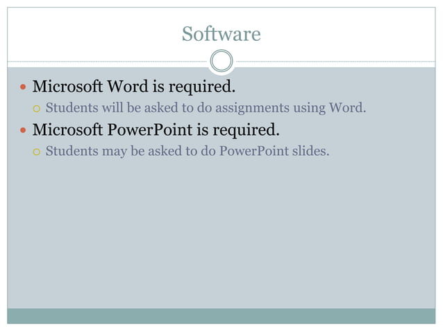 Orientation week 1 powerpoint | PPT