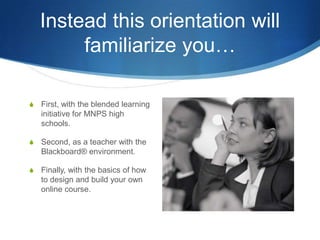 Orientation welcome message | PPT