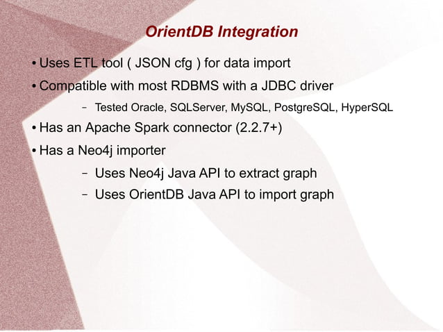 OrientDB | PPT