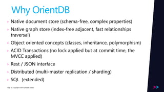 Intoduction to OrientDB | PPT