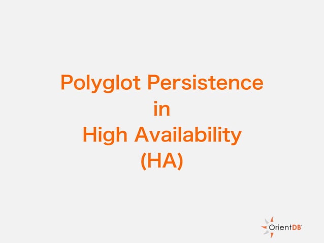Polyglot Persistence vs Multi-Model Databases | PDF