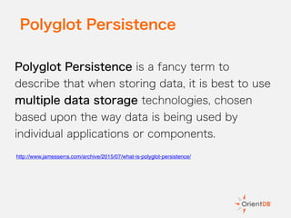 Polyglot Persistence vs Multi-Model Databases | PPT