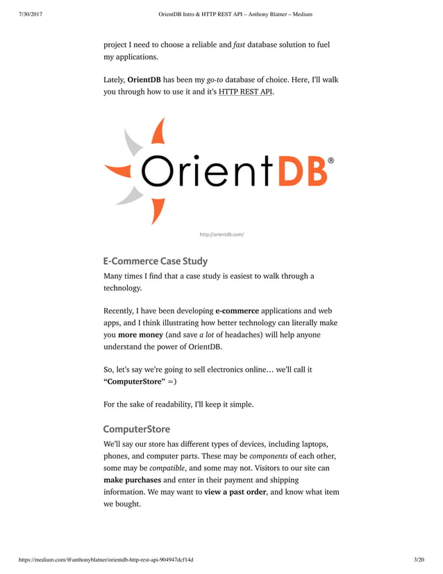 Orientdb Intro And Rest Api Tutorial Pdf
