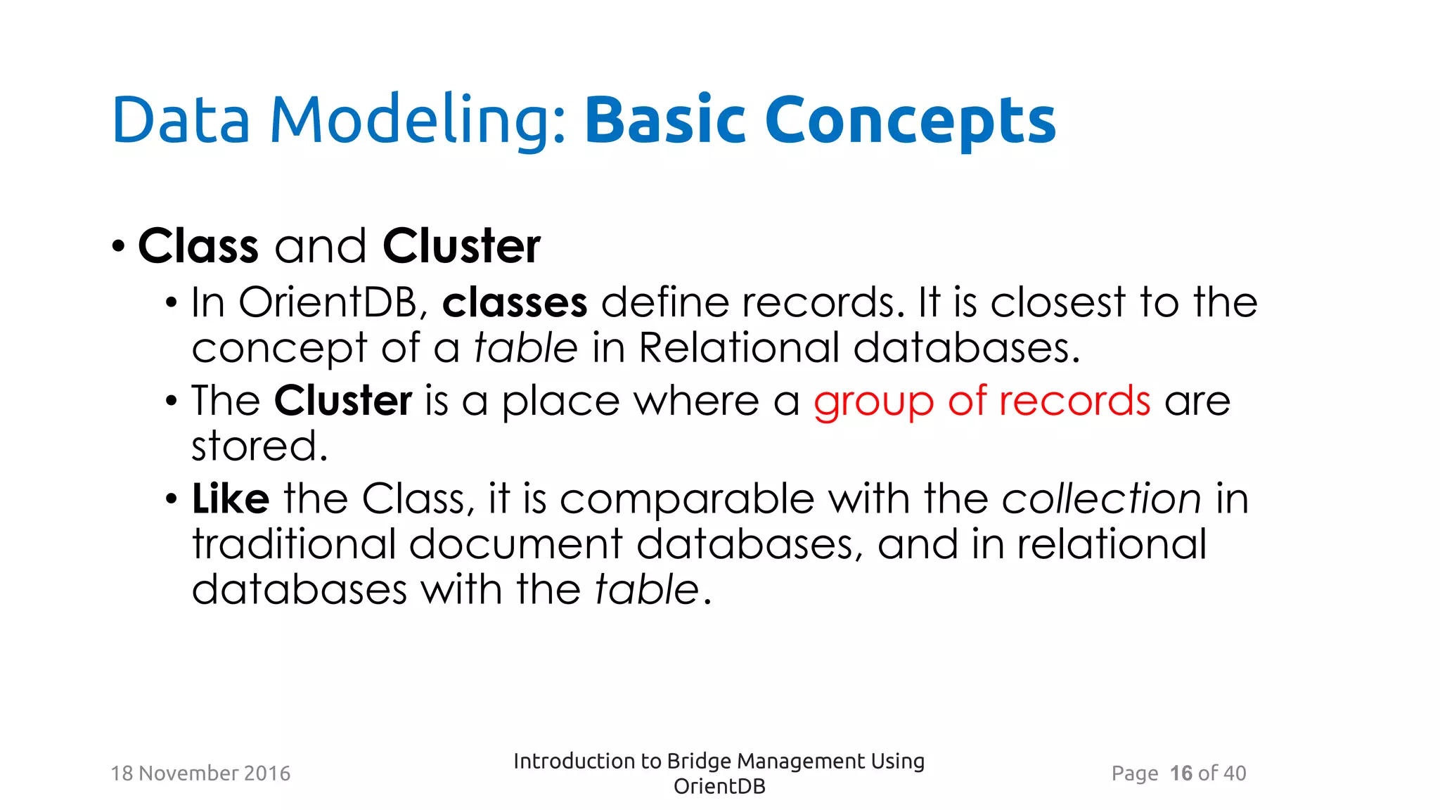 Bridge Management System Using NoSQL Solutions | PDF | Databases | Computer Software and ...