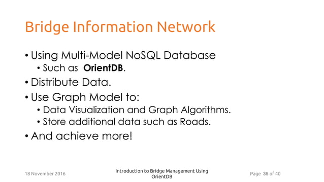 Bridge Management System Using NoSQL Solutions | PDF | Databases | Computer Software and ...