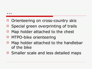 Orienteering | PPT | Sports
