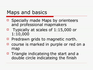 Orienteering | PPT | Sports
