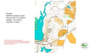 My Orienteering Mapping across America | PPT
