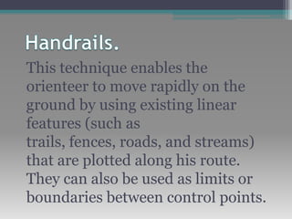 Orienteering techniques | PPTX