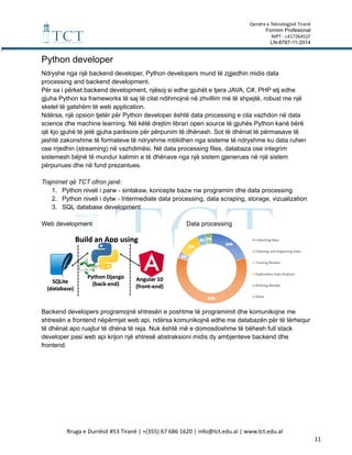 Orientim Karriere ne IT, programim, data & design | PDF