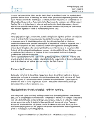 Orientim Karriere ne IT, programim, data & design | PDF