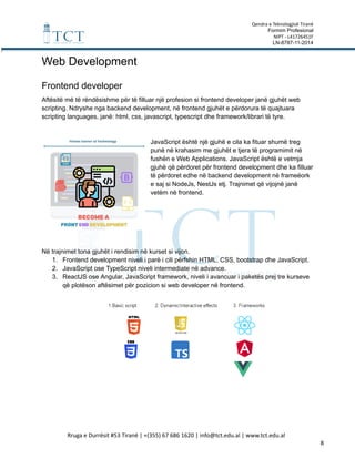 Orientim Karriere ne IT, programim, data & design | PDF