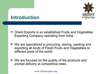 Orient presentation | PPT