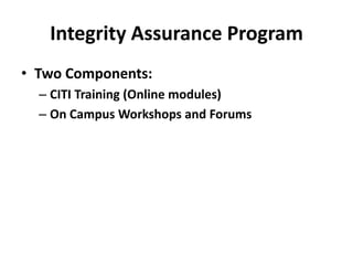 ORI New Faculty Orientation | PPT