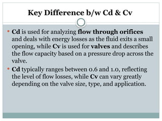 Orifice study and investigation of flow of fluid | PPTX