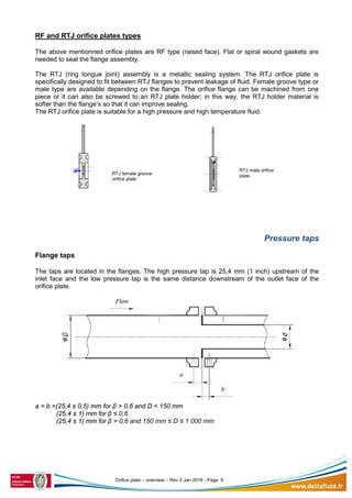 Orifice plate-overview-rev5-jan-2016 | PDF