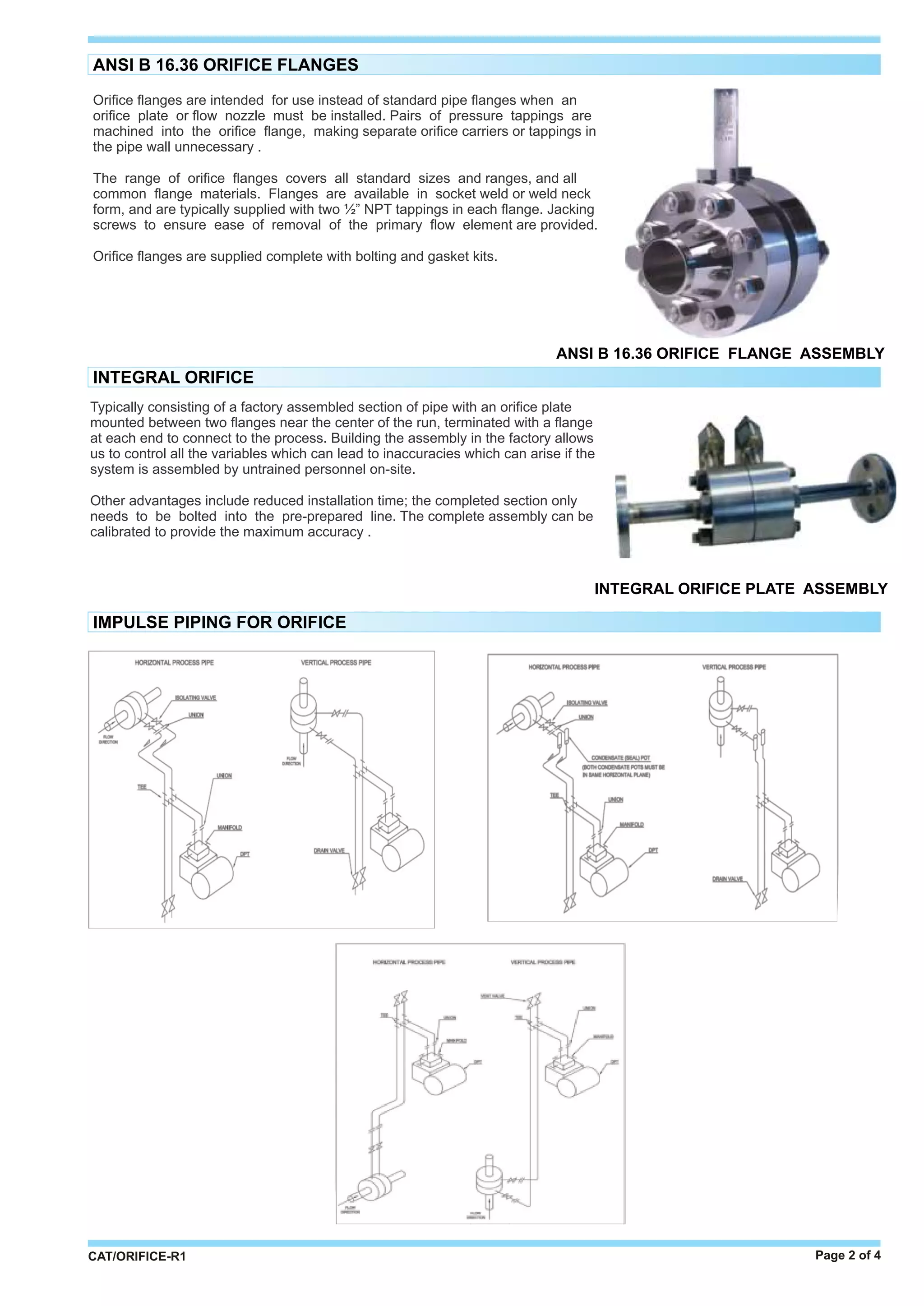 Orifice Plates | PDF