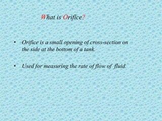 Orifice and mouthpieces | PPT