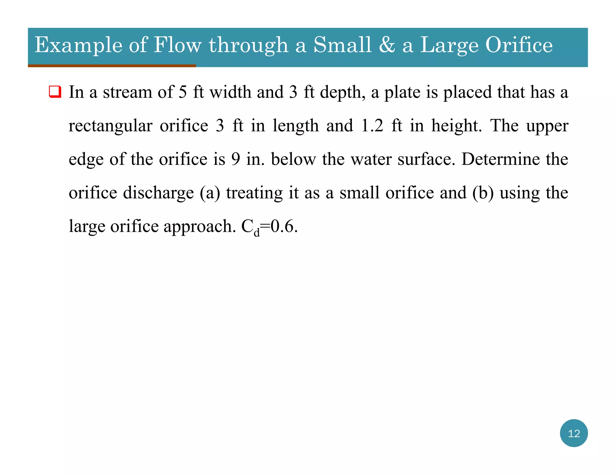 Orifice and mouthpieces | PDF