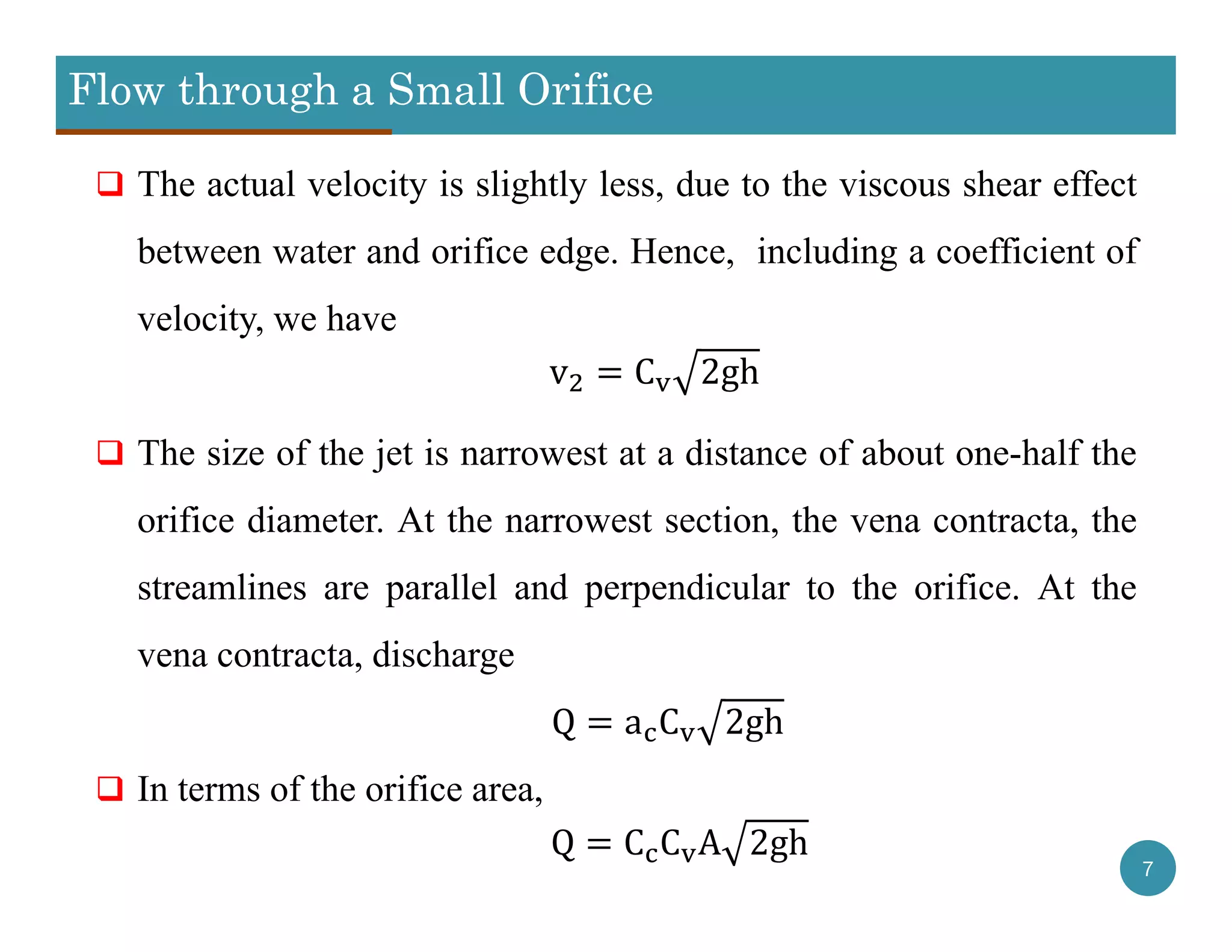 Orifice and mouthpieces | PDF