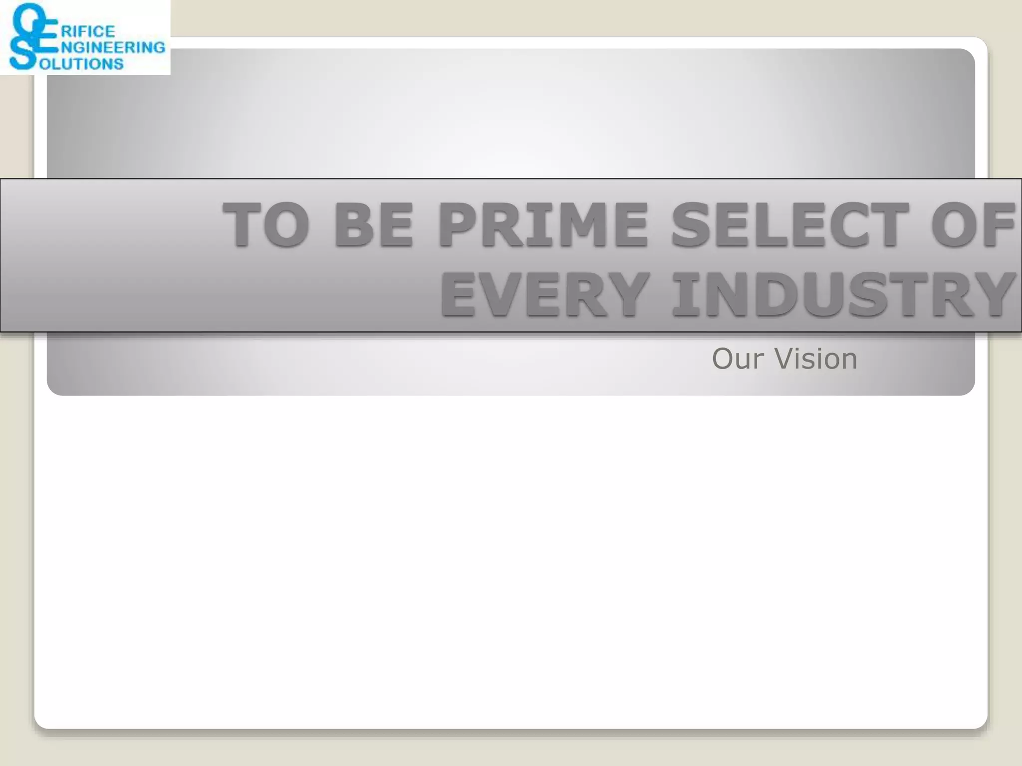 Orifice Engineering Solutions | PPT