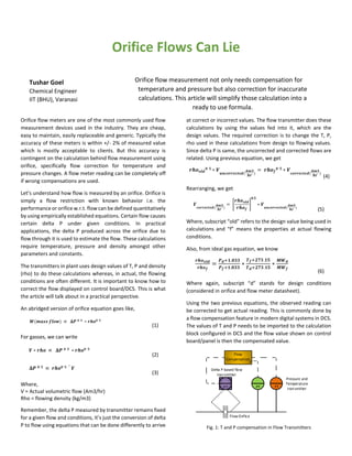 Orifice flows can lie | PDF
