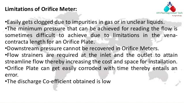 Orifice Meter in API Manufacturing | PPTX