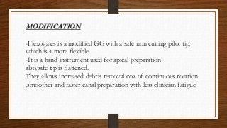 Orifice openers and initial apical file | PPTX