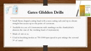 Orifice openers and initial apical file | PPTX
