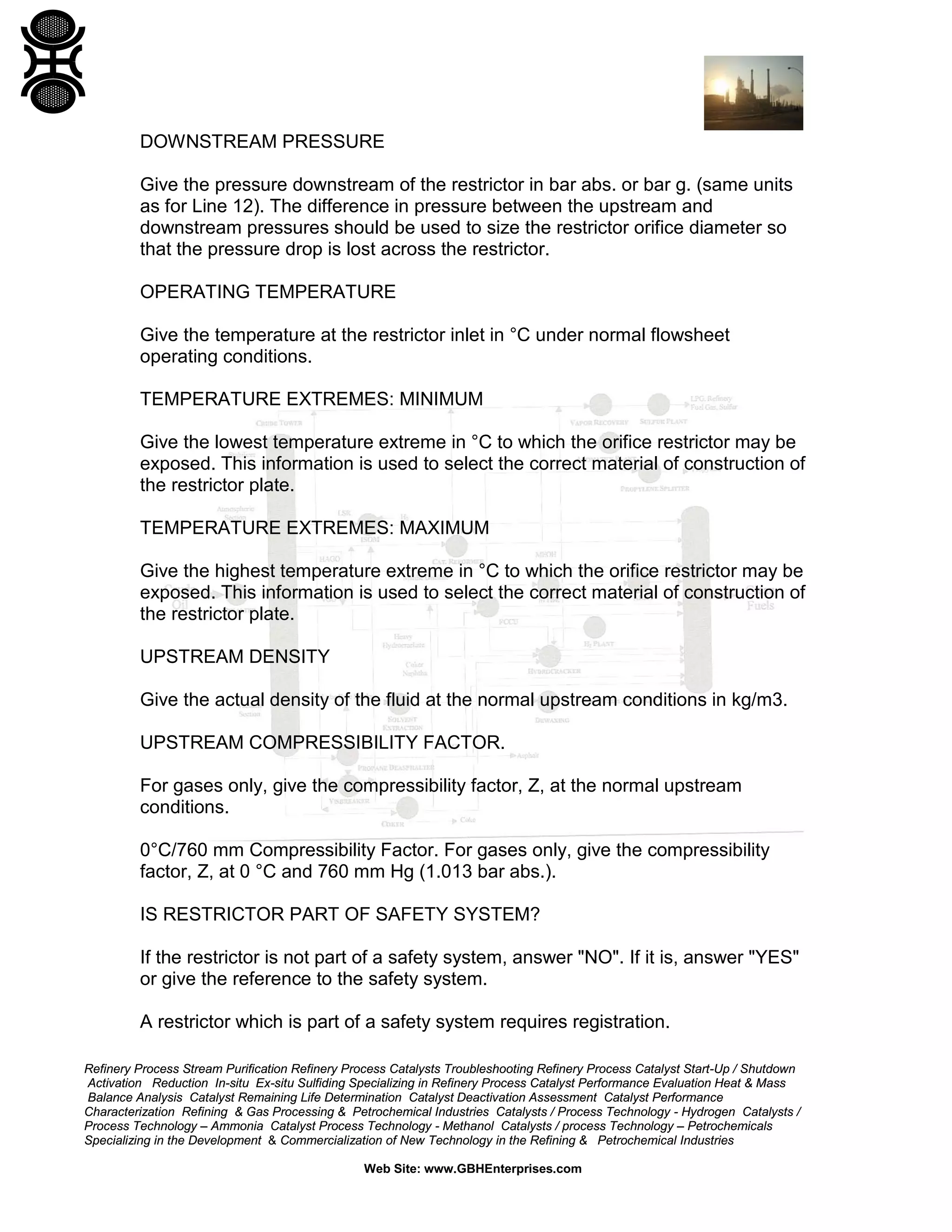 Orifice Restrictors - Design Guidelines | PDF
