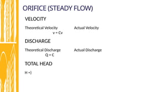 Orifice Sample Problems PowerPoint Presentation | PPTX