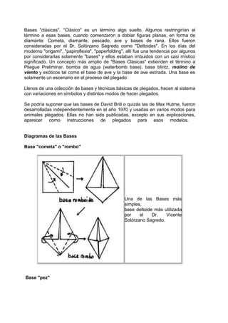 Especialidad de Origami | DOC