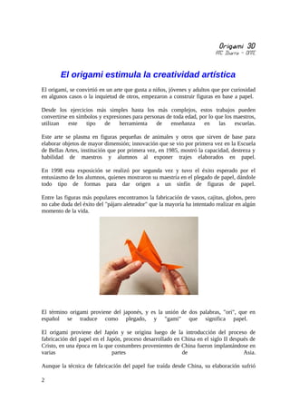 Origami | PDF