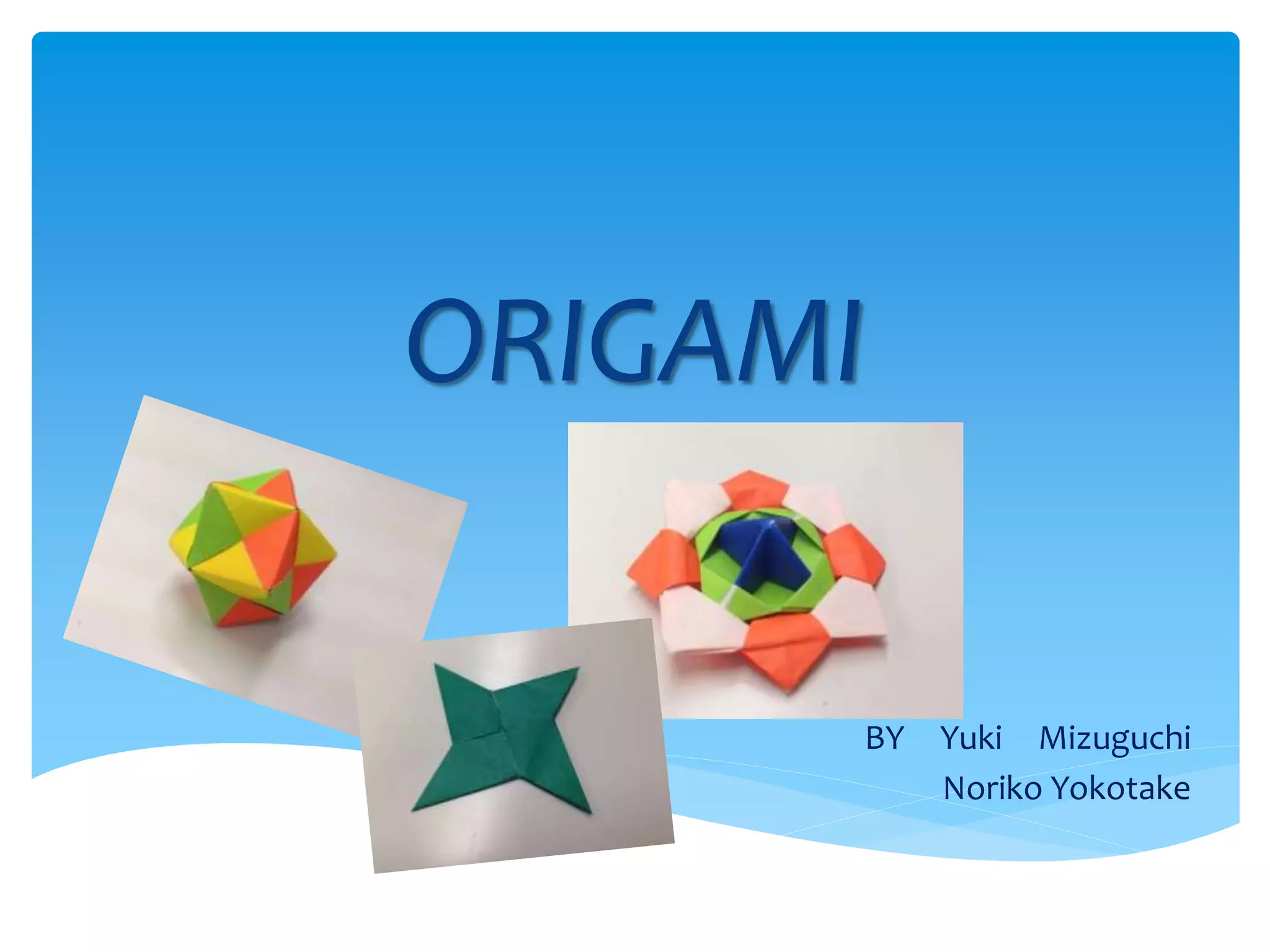 Origami | PPTX