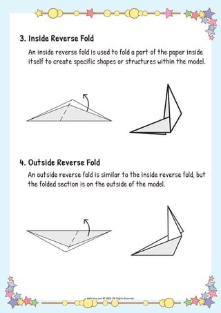 Origami Folding Symbols – Digital Printable | PDF