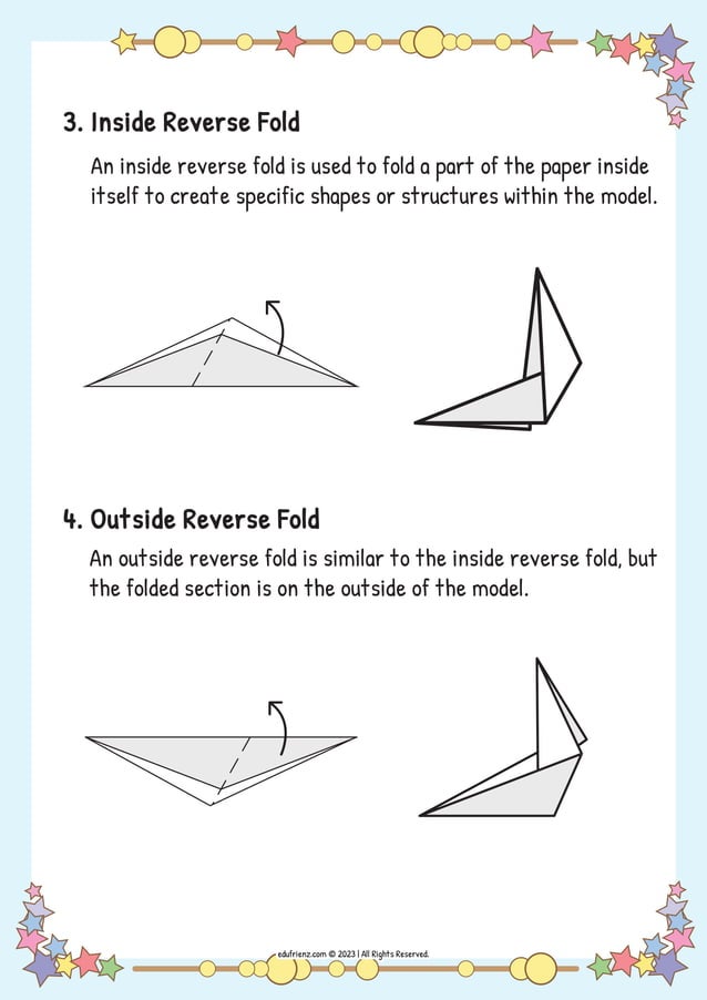 Origami Folding Symbols – Digital Printable | PDF