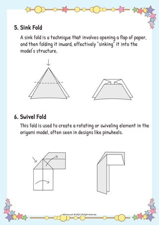 Origami Folding Symbols – Digital Printable | PDF